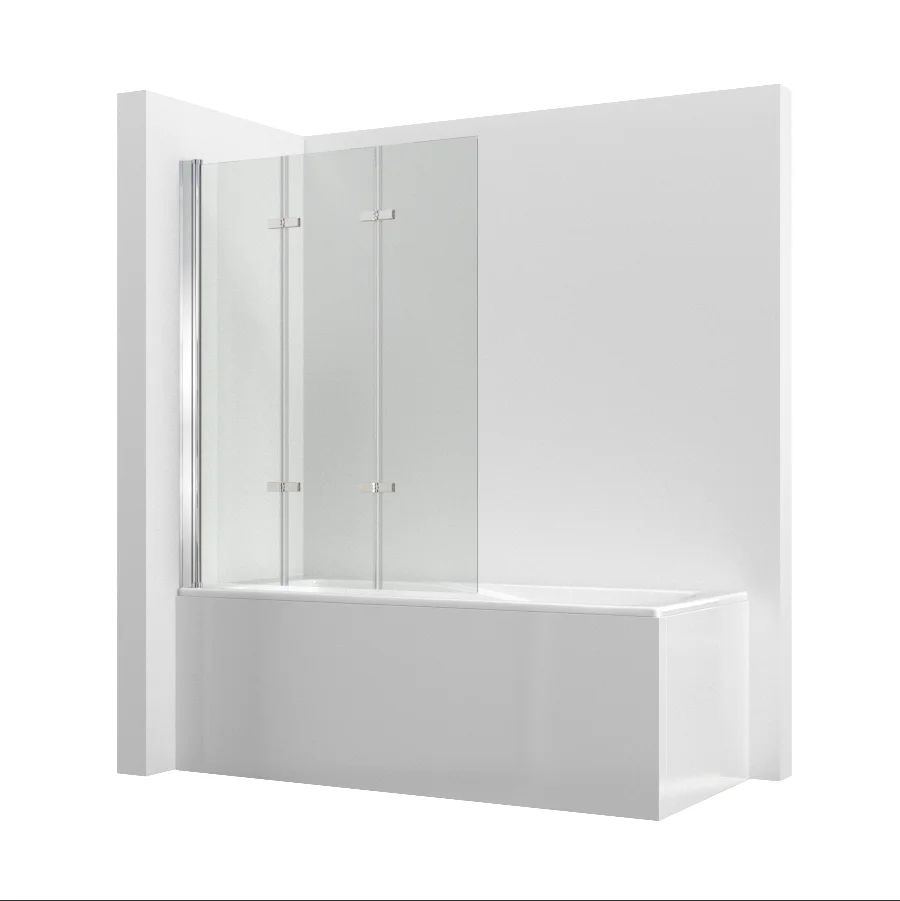 6mm Clear Tempered Glass Door With Shower Screen Folding Door - Buy ...