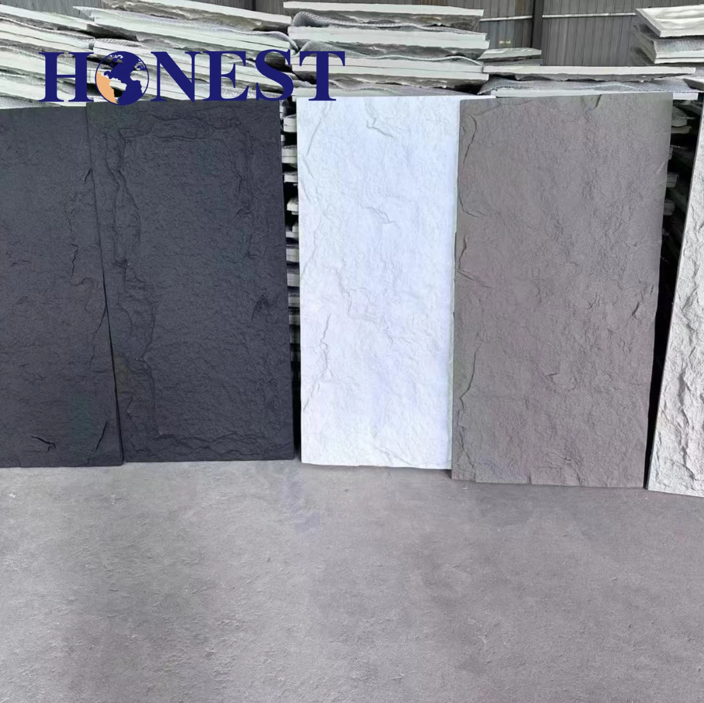 Insulating Lightweight Faux Siding Panel,Pu Mushroom Stone,Easy and ...