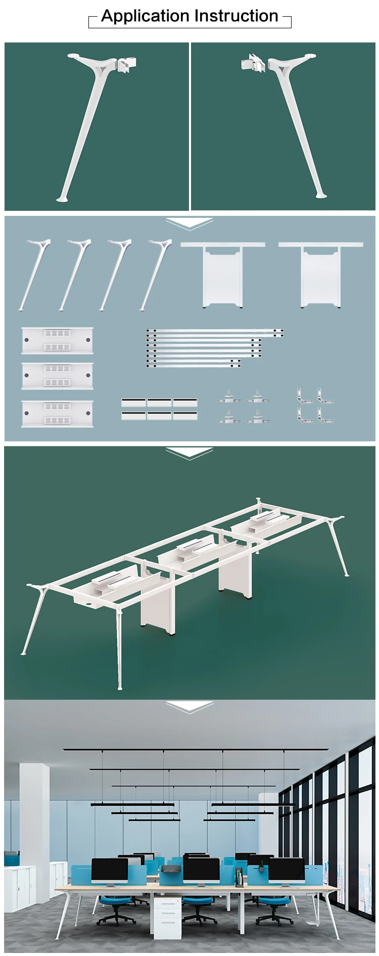 Wholesale Cheap Modern Office Table Legs - OEM ODM Furniture