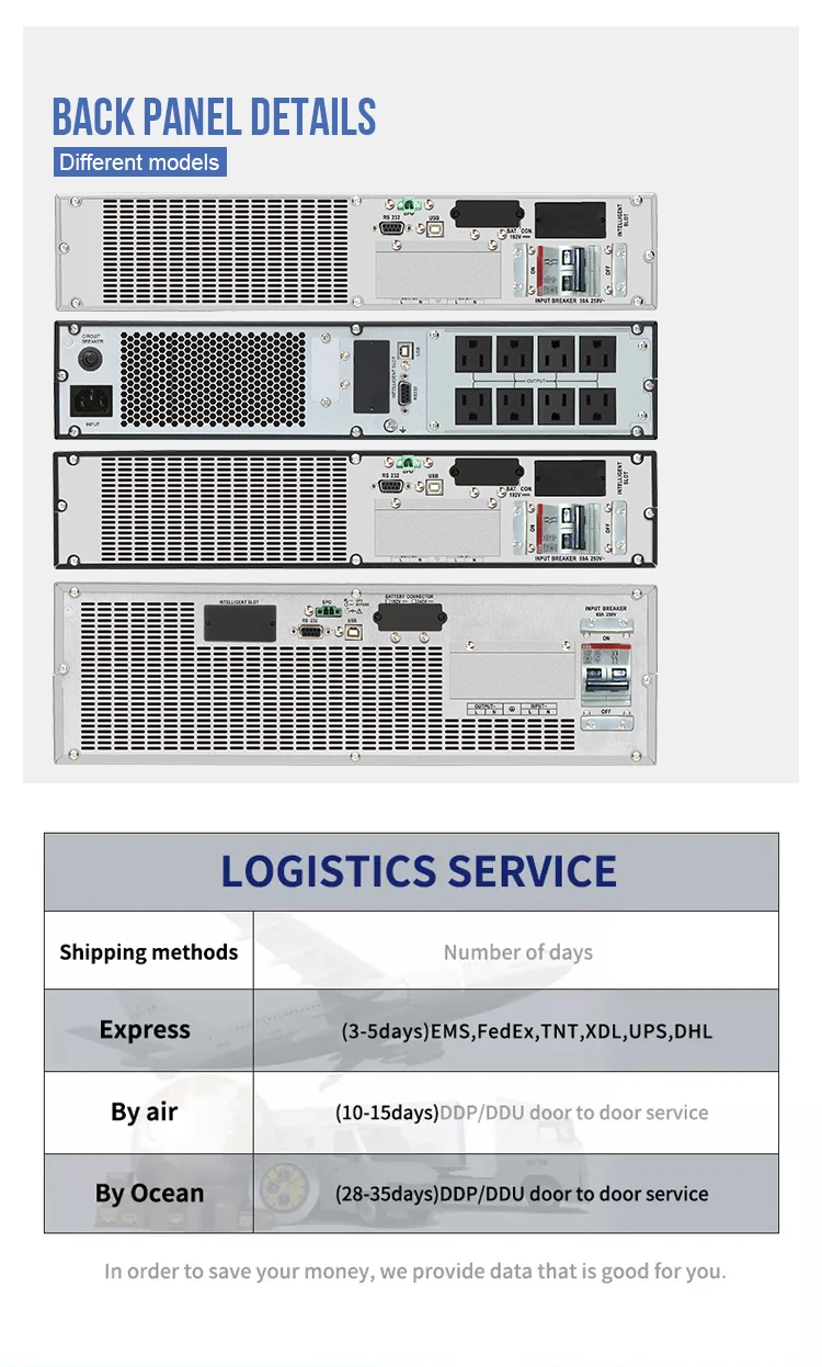 Gr11-6k Rack Mount 2u Rack Tower 2 In 1 Battery Energy Convert ...