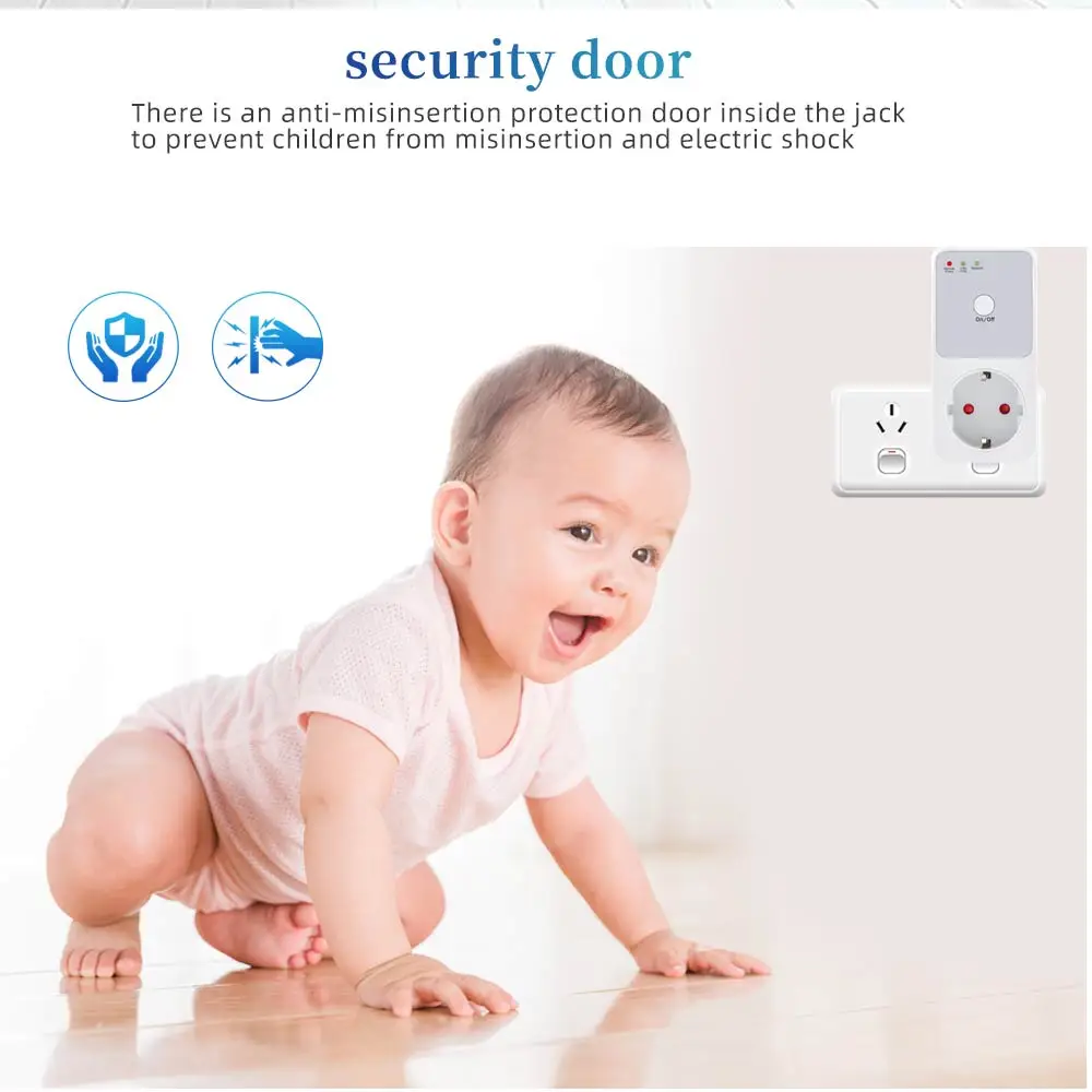 Voltage Relay Socket 220V Surge Protector for Refrigerators - EU/FR/US ...