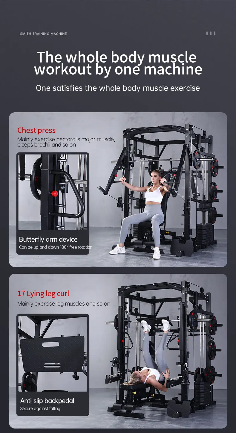 Comprehensive Training Device - Multifunction Gym Equipment