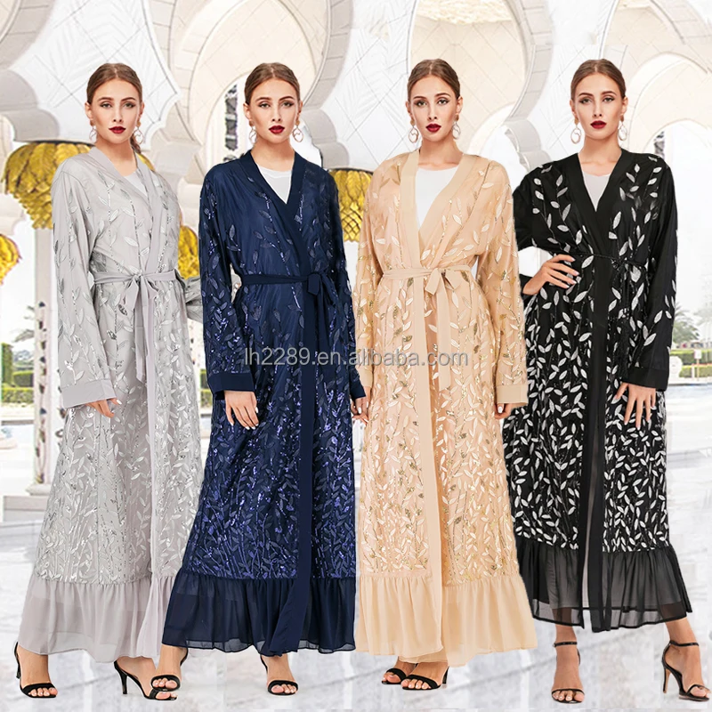 Ramadan Islamic Luxury Clothing Muslim Dress Collection Women's Indian ...