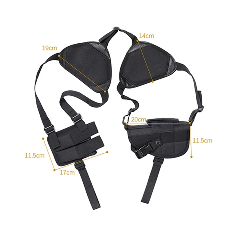Tactical Nylon Gun Armpit Hidden Underarm Shoulder Bag