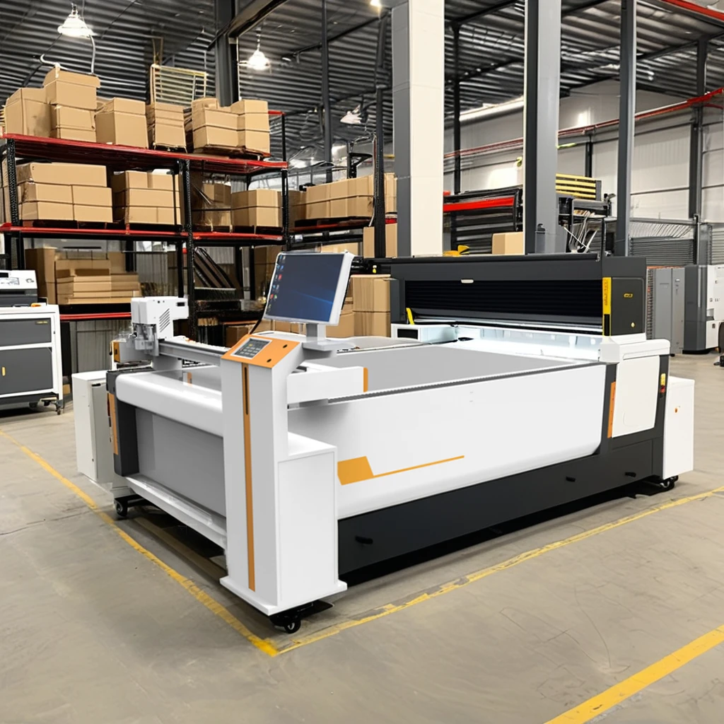 Advanced CNC Corrugated Cardboard Cutting Plotter Cardboard Boxes ...