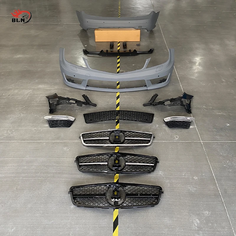 Factory Price Upgraded Body Kit For Mercedes Benz C-class W204 2011 ...