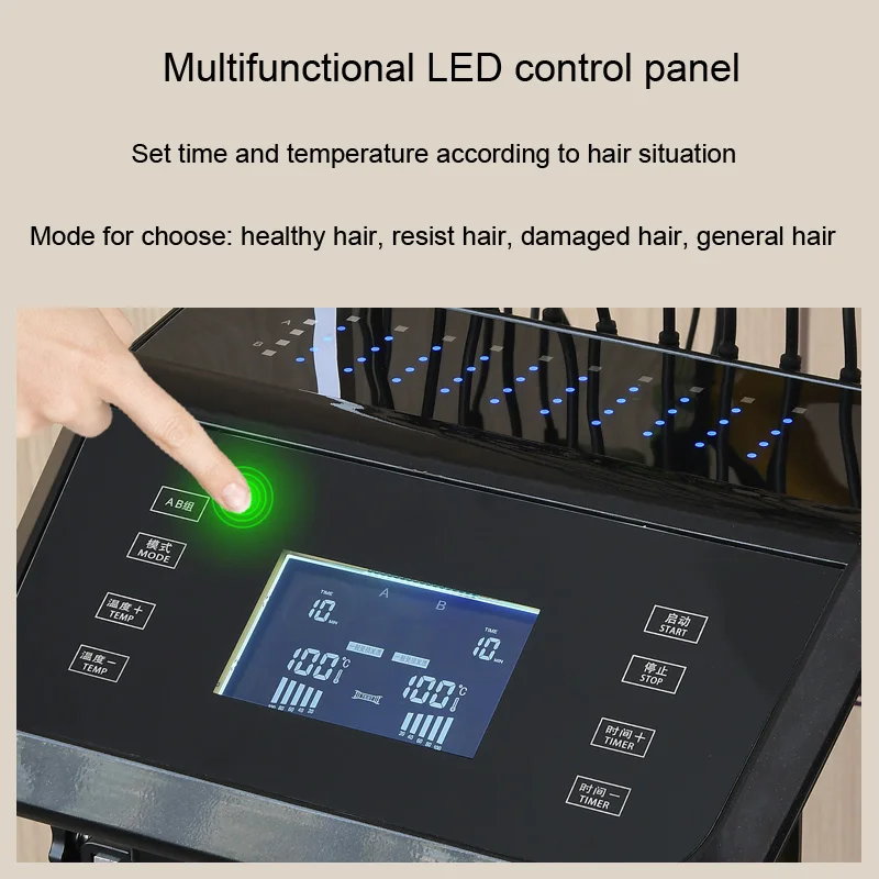 Hair Salon Digital Perm Machine - Curly Rods & Touch Screen