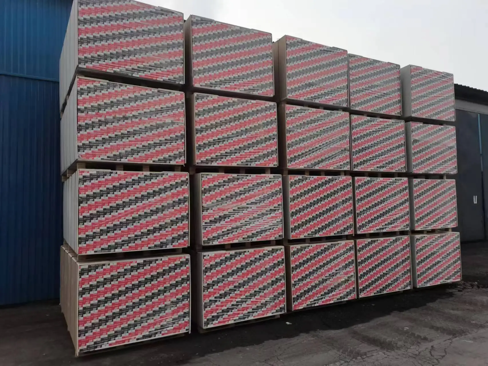 Standard Gypsum Board Paper Faced Gypsum Board 9mm 12mm 12.5mm Gypsum ...