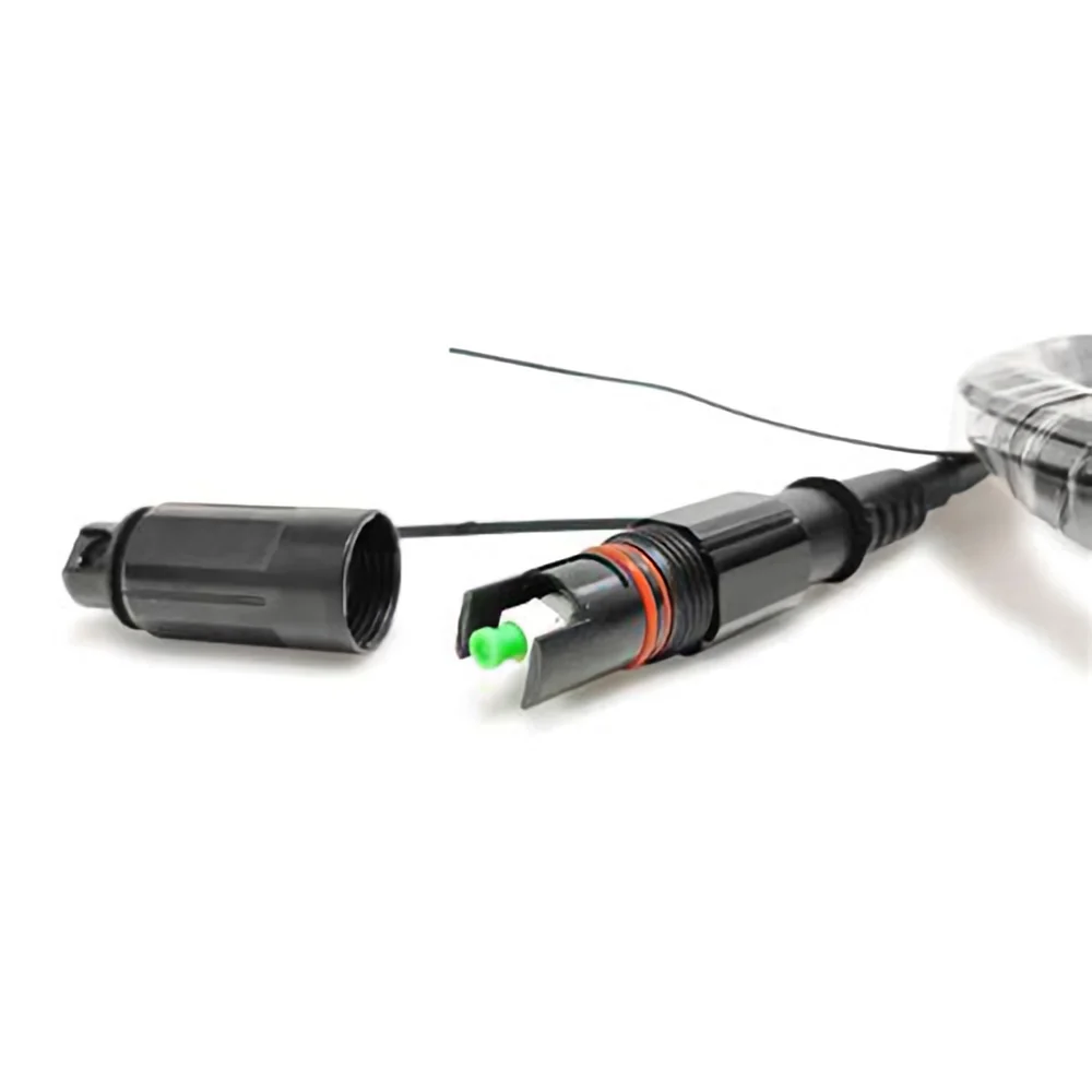 Customized Corning Optitap Connector LSZH Outdoor Drop Cable Waterproof ...