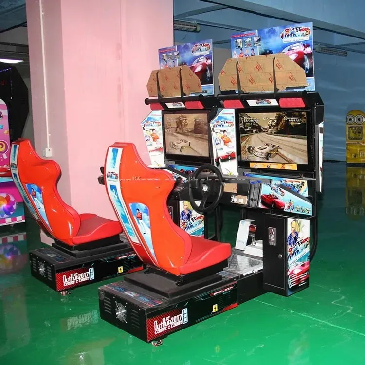 3D Car Racing Game Machine - Simulator Arcade Video Game
