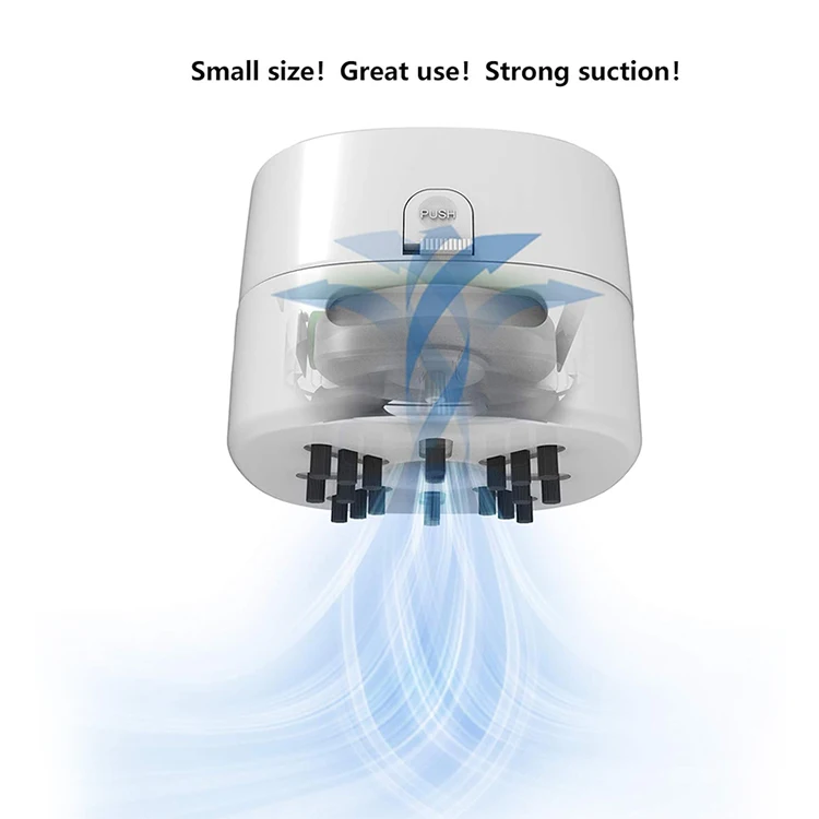 Portable Dust Sweeper Small Office Car Desktop Clean Desk Table Mini ...