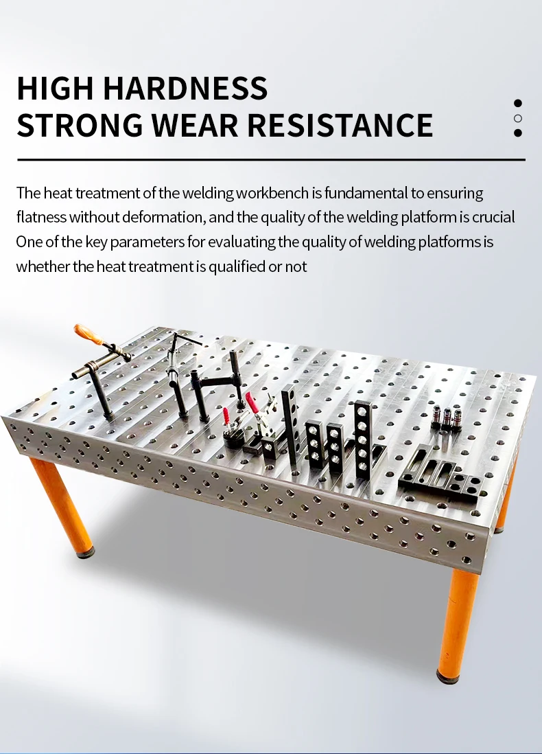 Cast Iron 3d Flexible Welding Platform Robot Welding Table 2d Welding ...