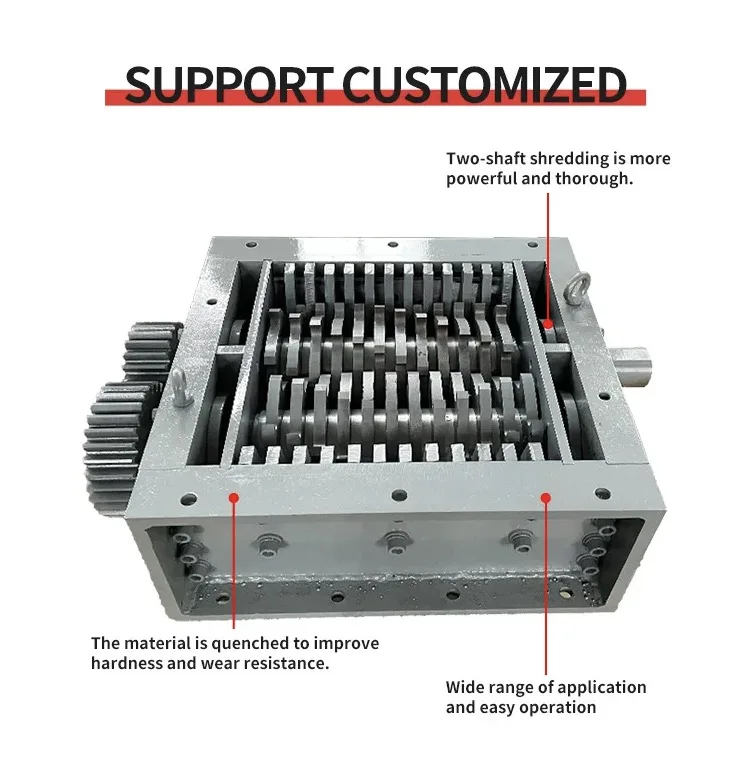 High Quality Mini Shredder Machine Medical Waste Shredder Garbage ...