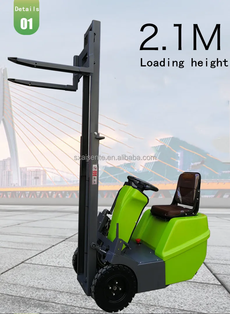 Compact Forklift Cheap Price Narrow Aisle 0.5ton 500kg 3 Wheels Small ...