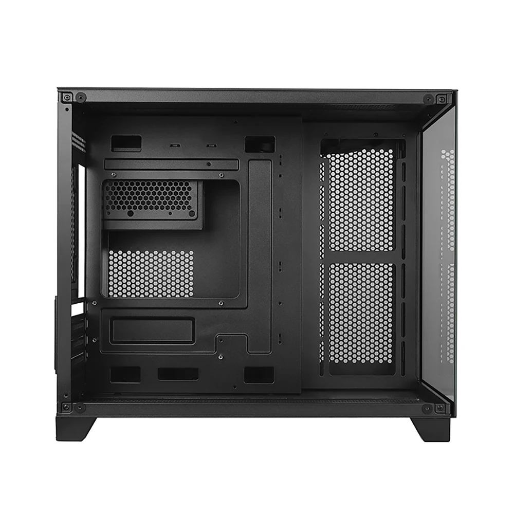 2023 New Design Luxury Gaming Pc Case Tempered Glass Panel Aluminum ...