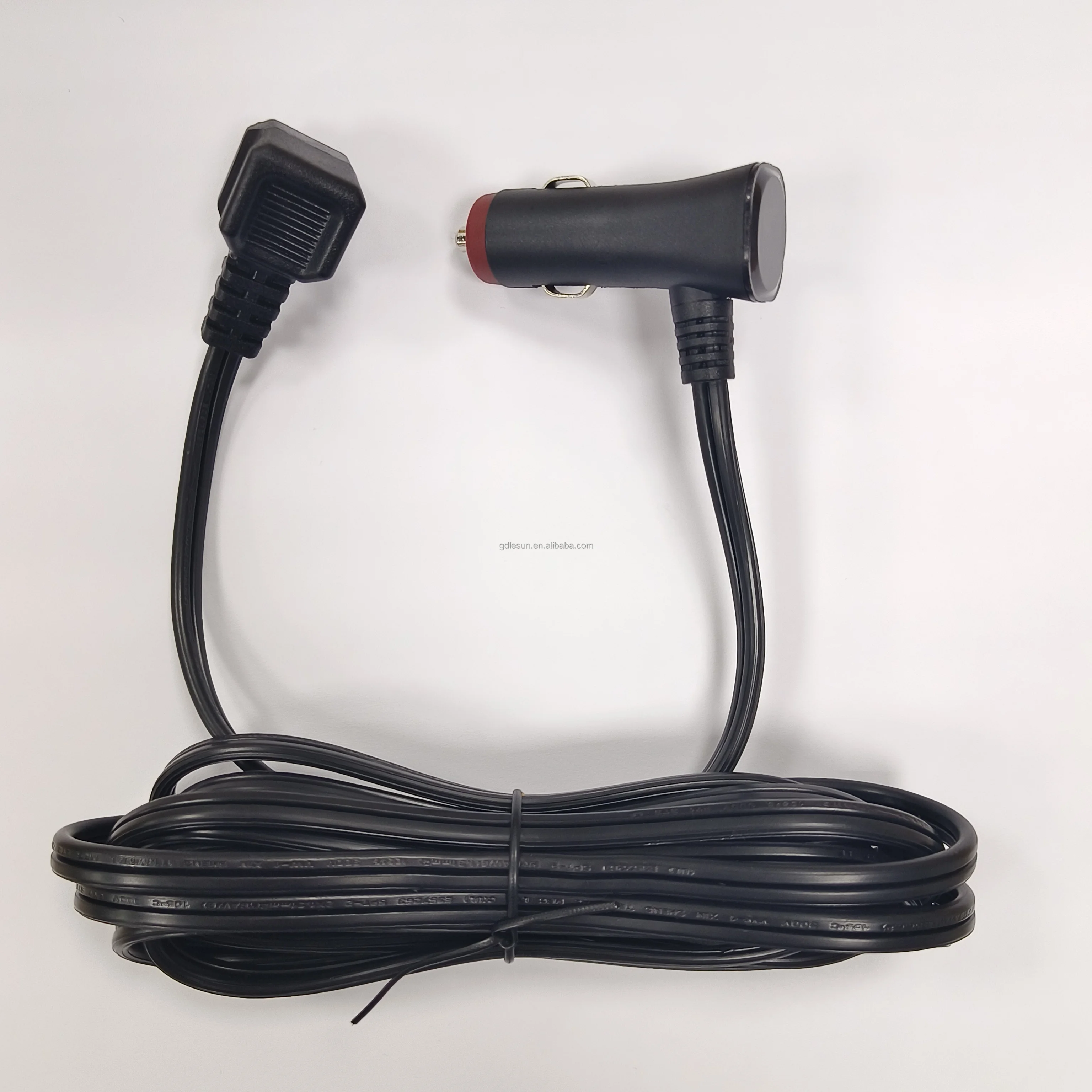 3.5M Length 12v 24V Female Plug Socket Charger Adapter Car Refrigerator ...