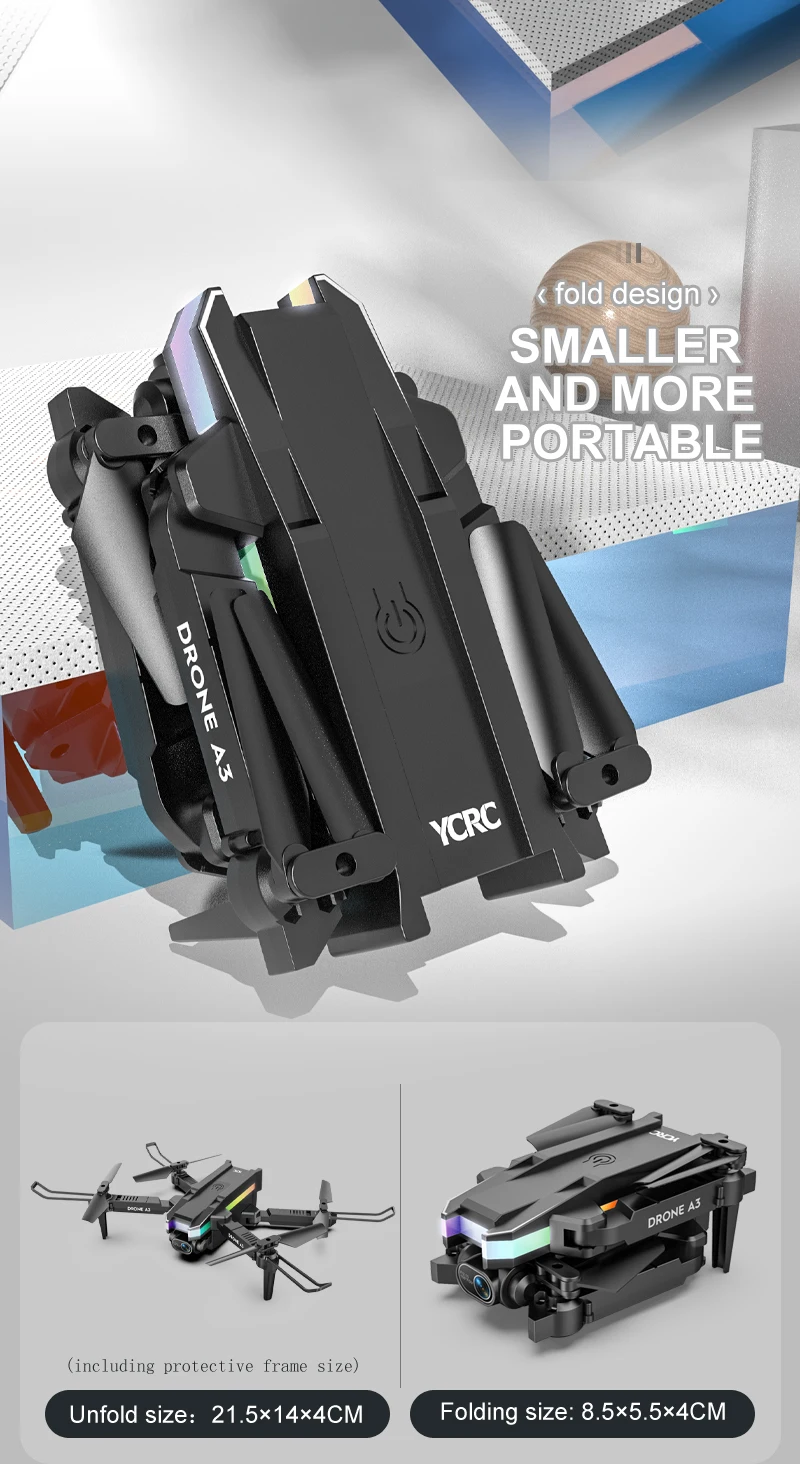 2024 New A3 Dron 5g Gps 8k Professional Drones 4k Hd Drone 6k ...
