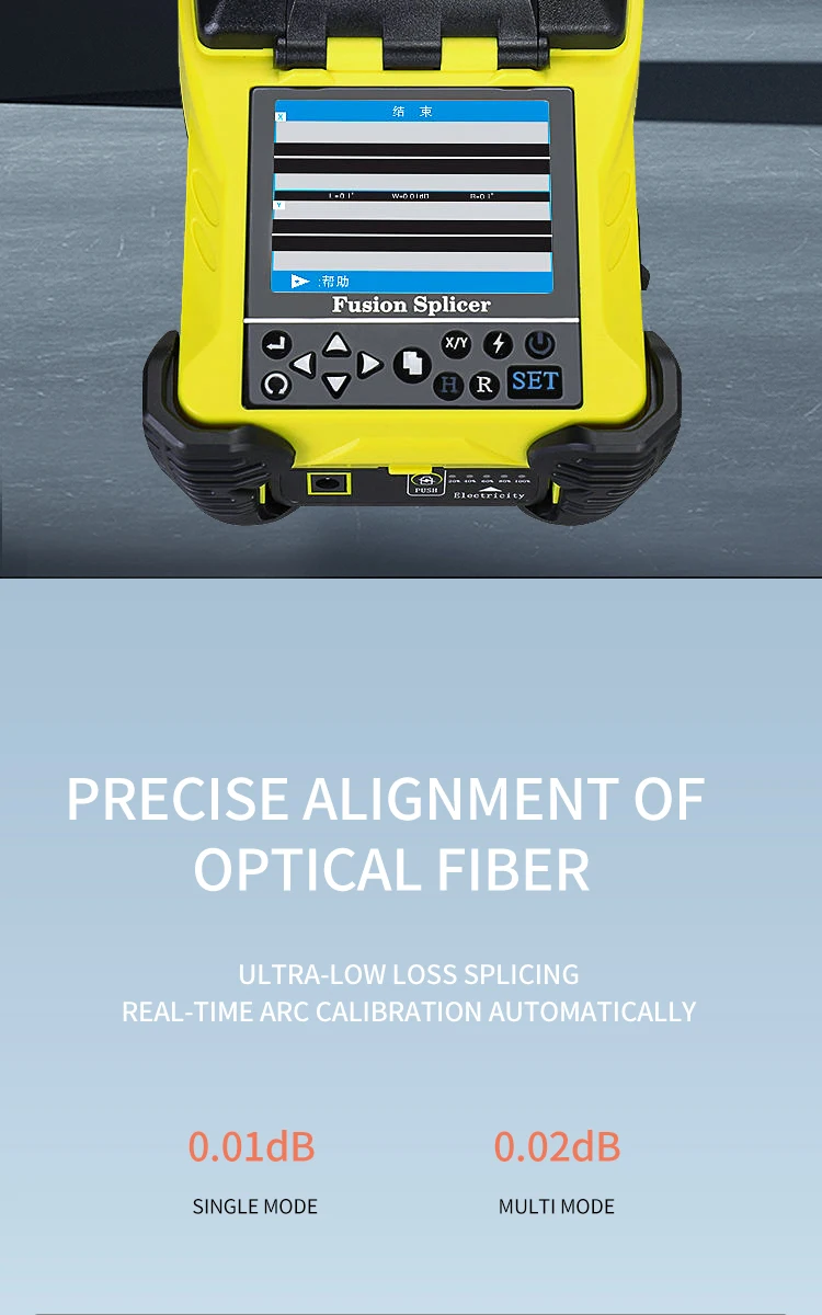 Aua-15f Fusion Splicing Fiber Splice Box Maquina De Fusao De Fibra ...