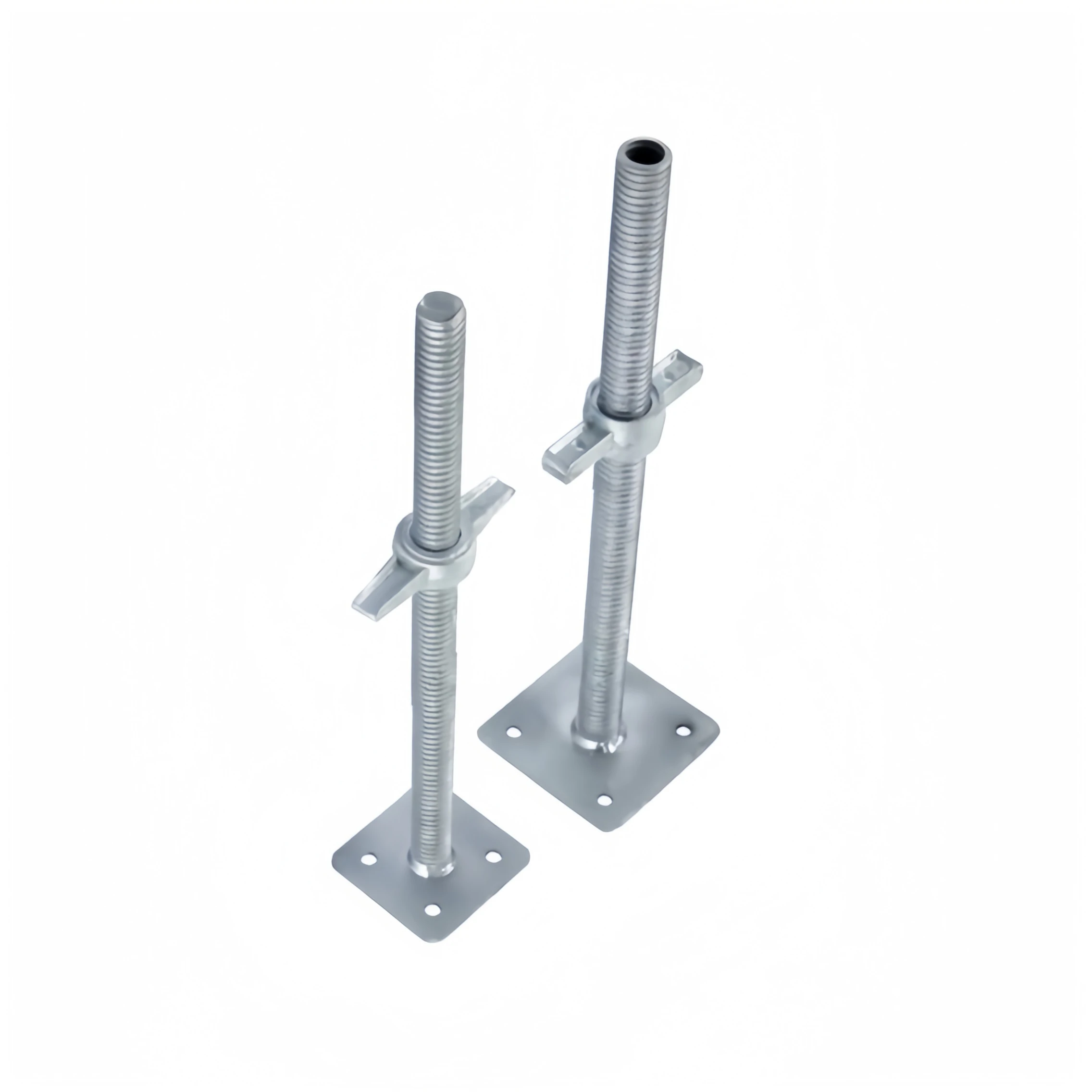 Galvanized Base Jack - Scaffolding Accessories for Easy Assembly