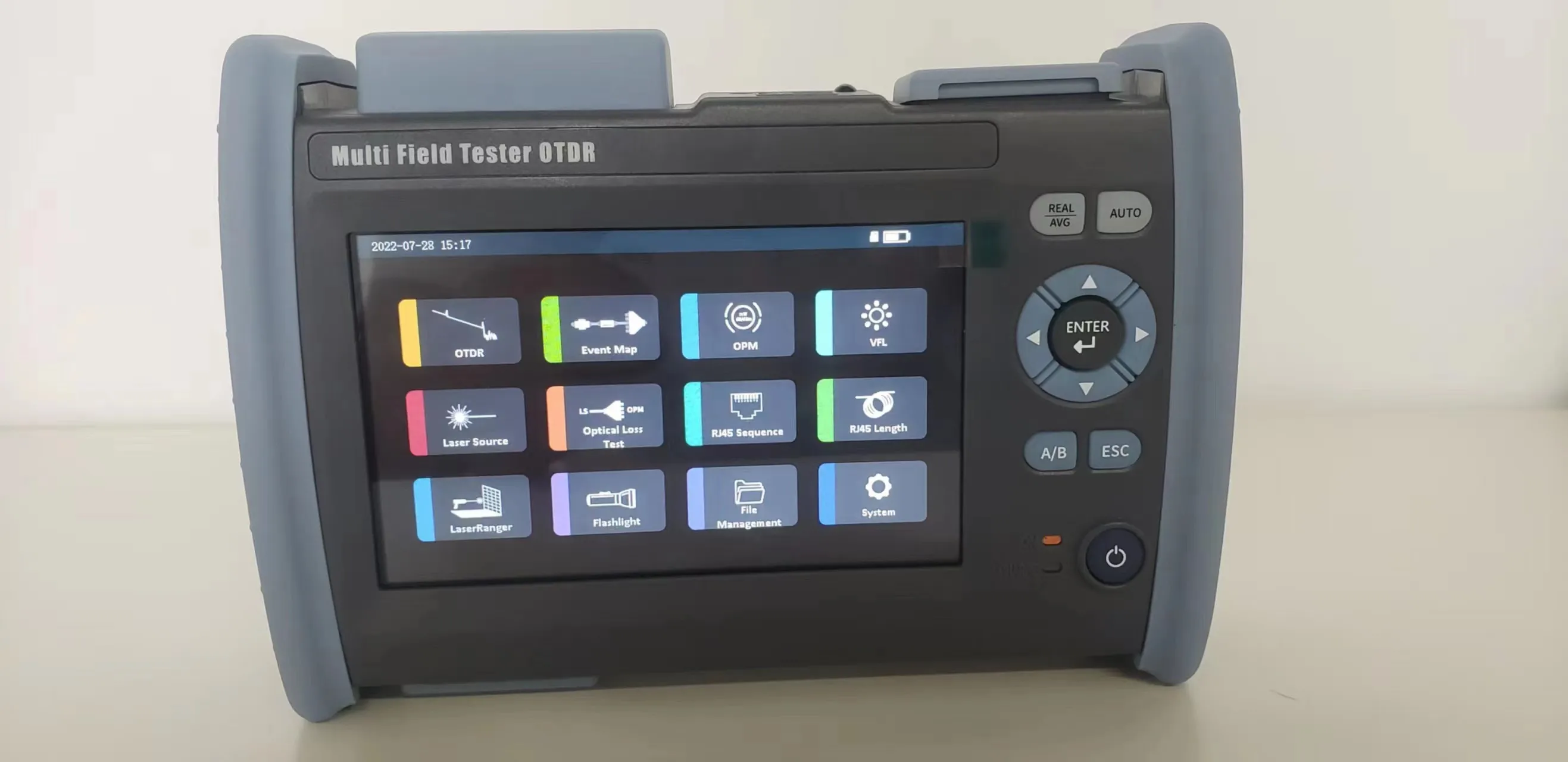 OTDR Tester Reflektometer Mini Handheld 1310 1550nm OTDR Single mode ...