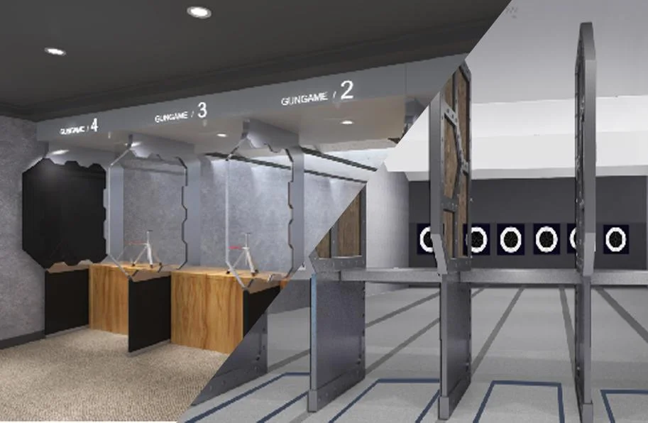 Factory Direct Sale Indoor Shoot Range Shooting System Shooting Target ...