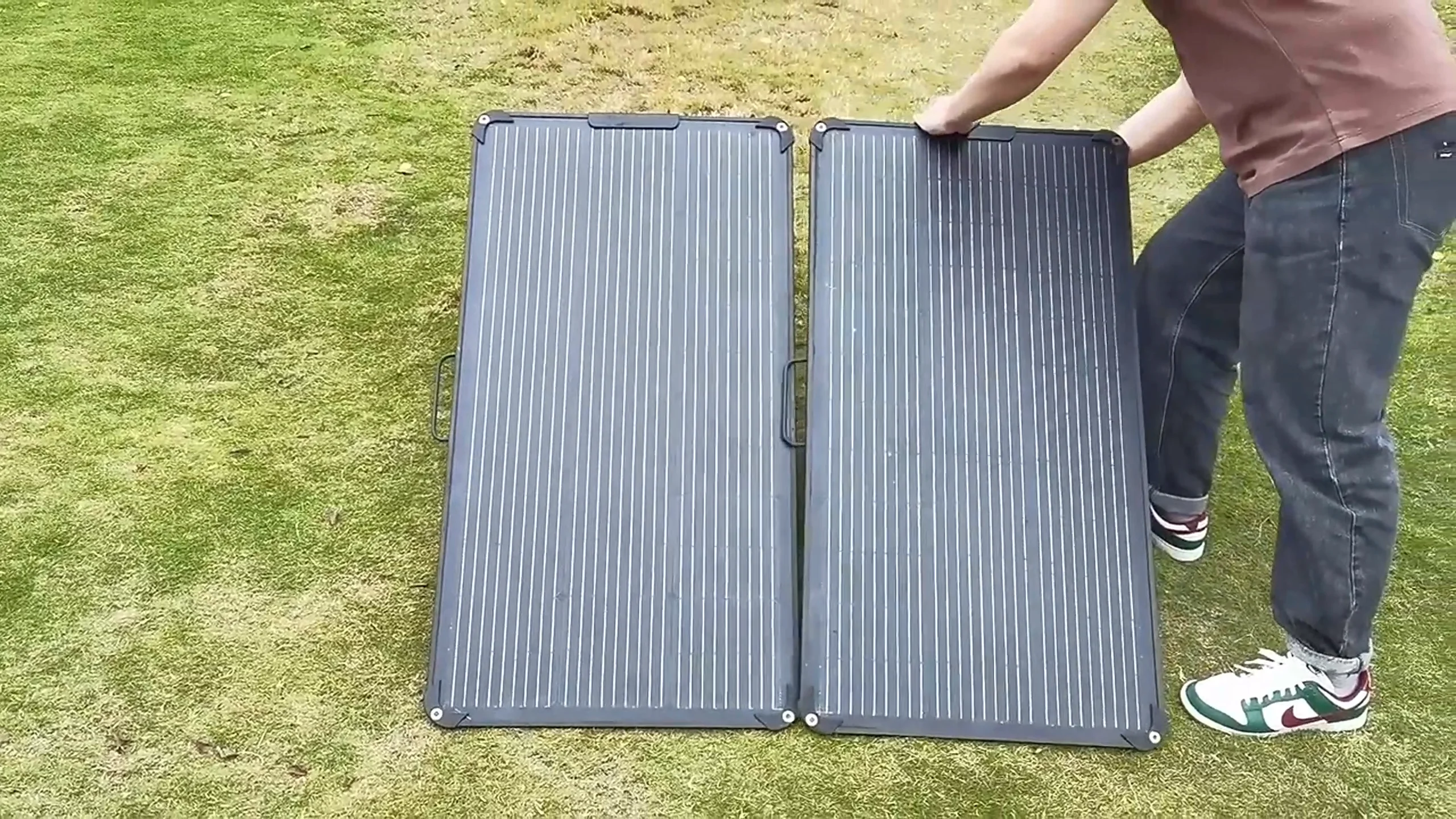 Hipo Adjustable Angle Magnetic Stack Solar Panel Kit Outdoor Power ...