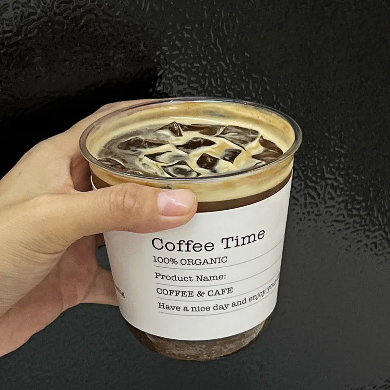 90mm Diameter Transparent Frosted Boba Disposable Cups