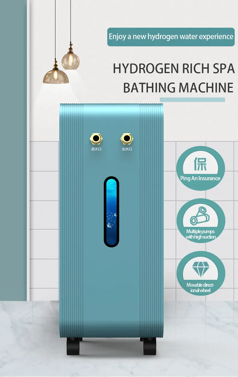 Nano Bubbles Molecular Hydrogen Bath Spa Generator H2 Rich Water