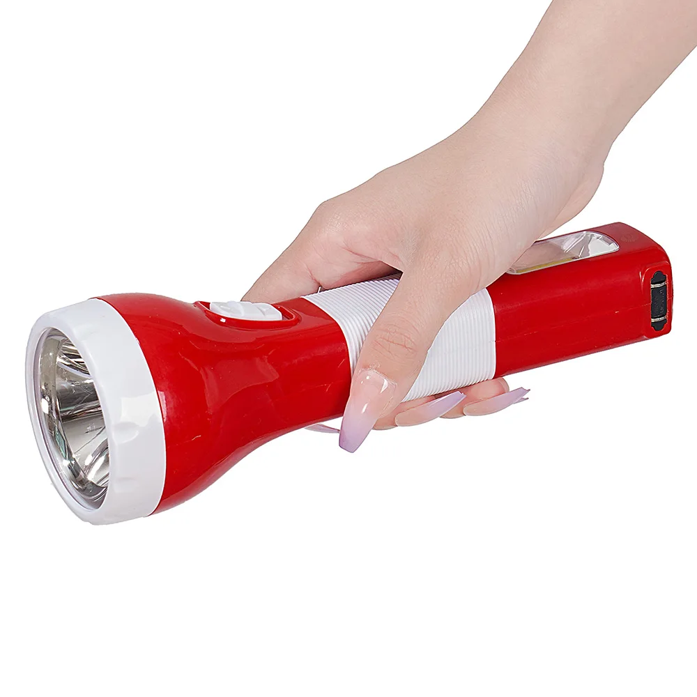 2023 New Quality Outdoor Red Led Flashlight Outdoor Night with Side ...