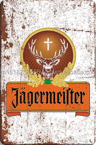 Vintage Rustic Tin Signs - Perfect for Man Caves & Bars