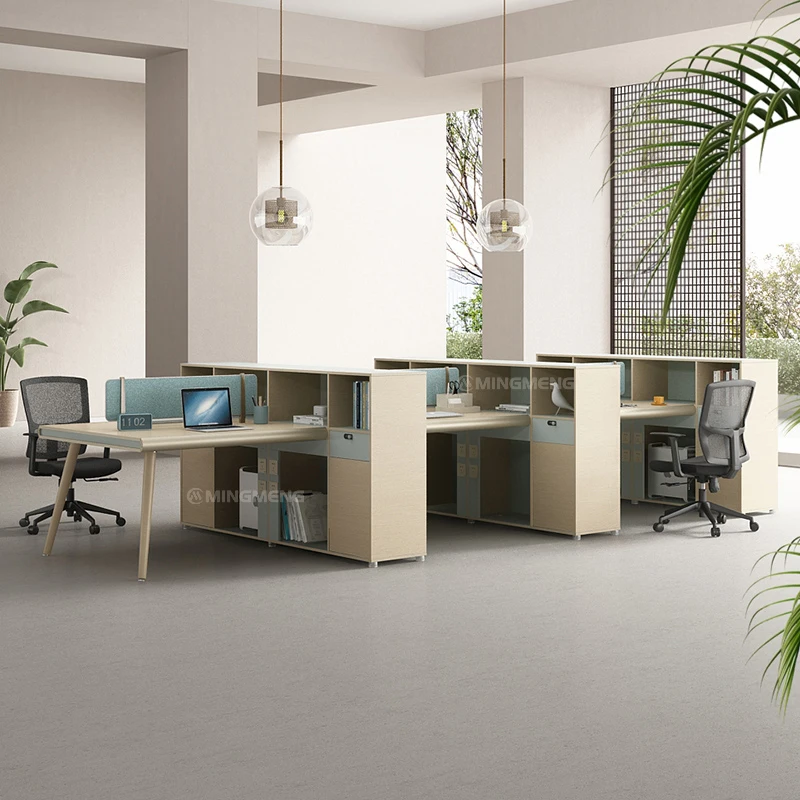Modular Cubical Work Station Desk for Efficient Office