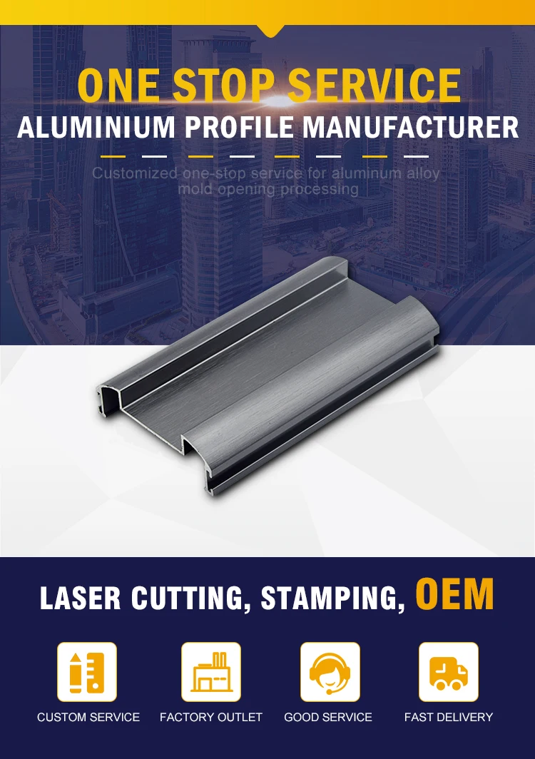 Aluminum Profiles for Glass Curtain Wall Frame Factory Direct Sales ...