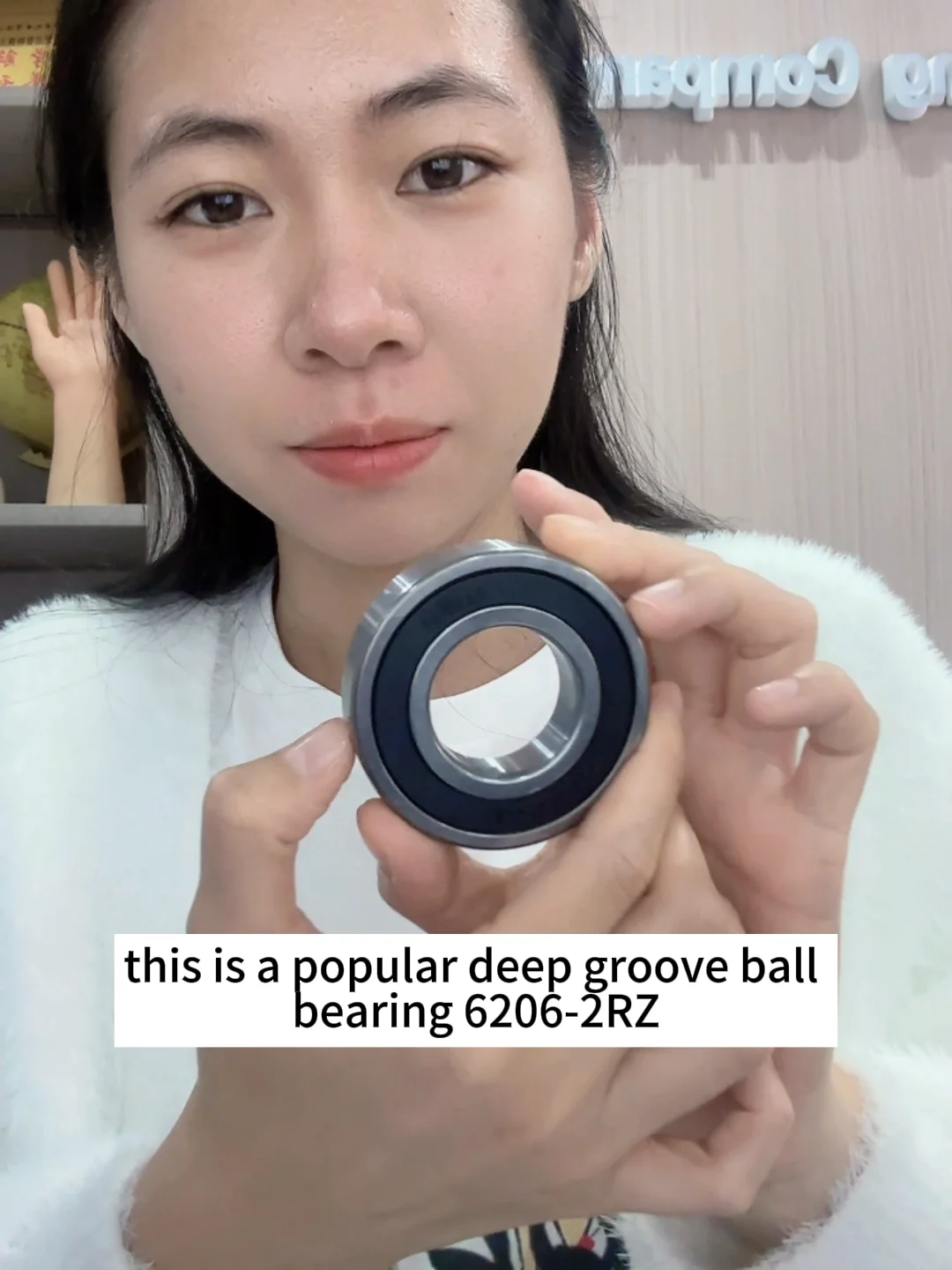 6206-2rs Single Row Deep Groove Radial Ball Bearing High Speed Motor ...