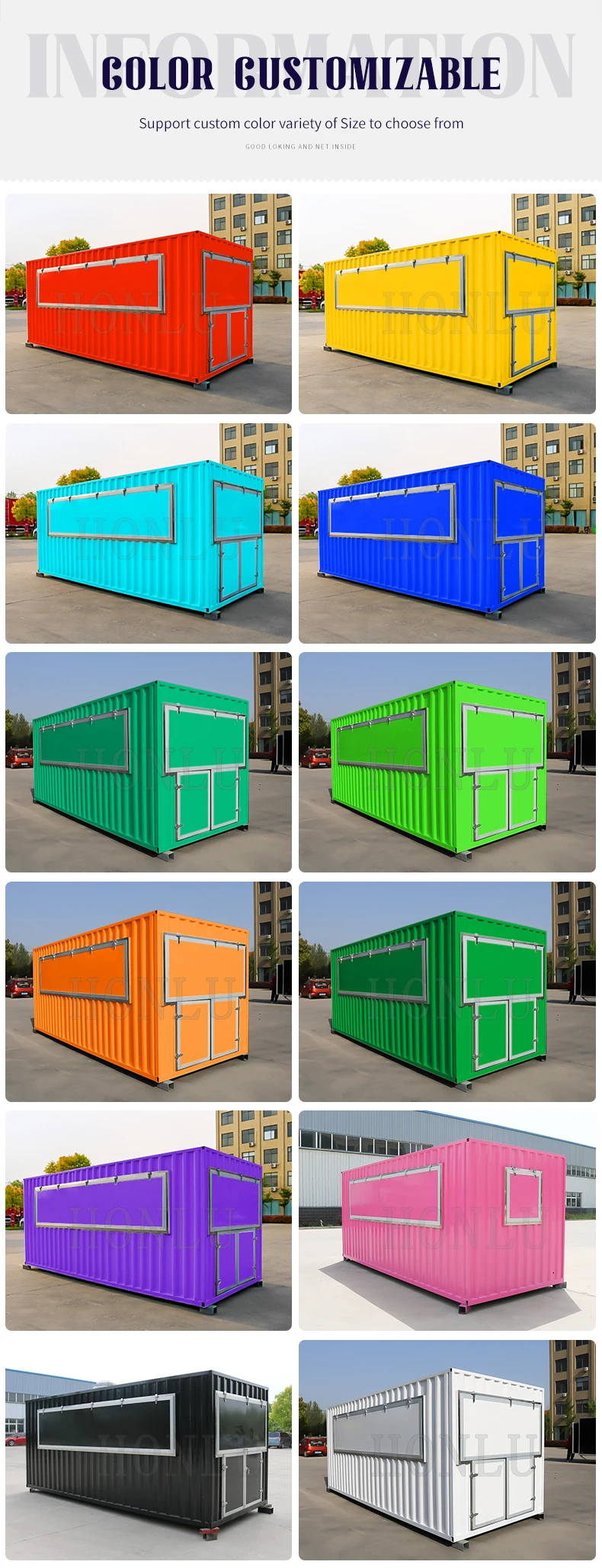 20ft Shipping Container Outdoor Kitchen for Sale | Multifunctional ...