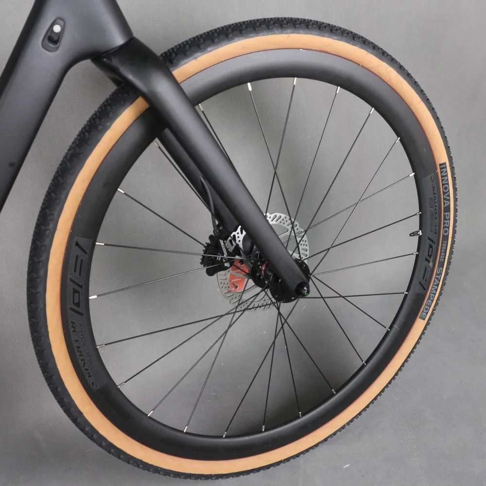 Gravel 24 Speed Complete Bike - Carbon Fiber & Hydraulic Groupset