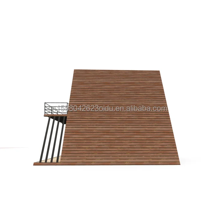 Resort Wooden Structure - Frame House Triangle Shape
