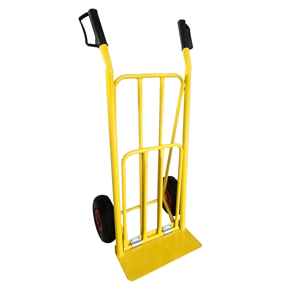 Kinde 250kgs Two Wheel Trolley Warehouse Industrial Trolley Cart Hand ...