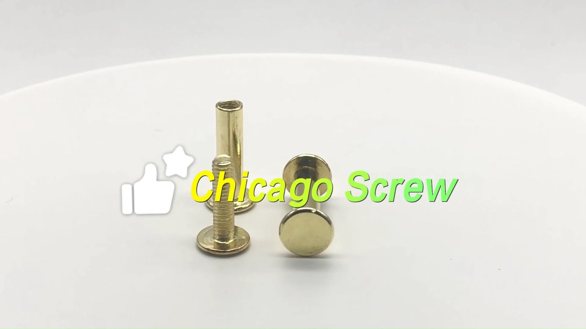 Chicago Screws M4 M5 M6 M8 Flat Head Hex Socket Male Female Screw - Buy ...