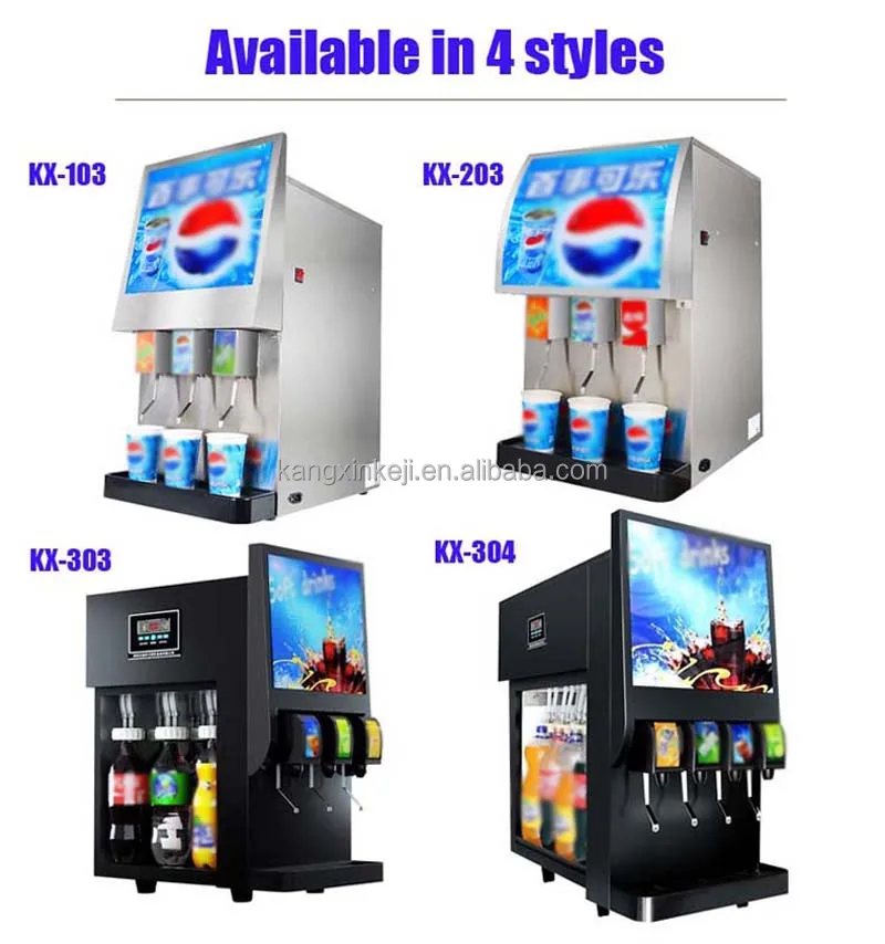 Cold Drink Cola Fountain Dispenser - Efficient & Automatic