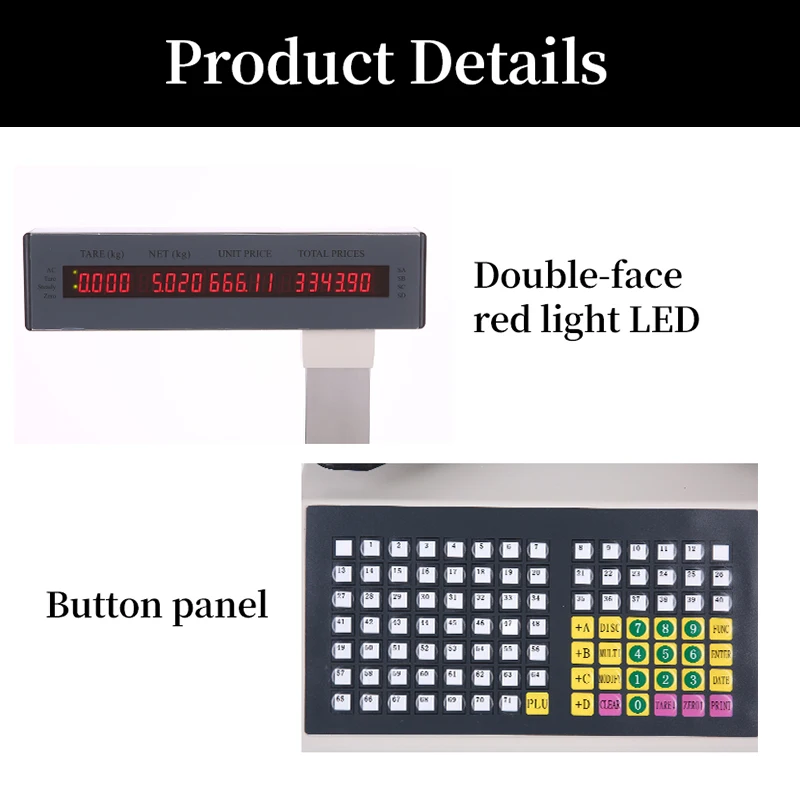 Tcang TMA Barcode Printing Scale - Precision & Convenience