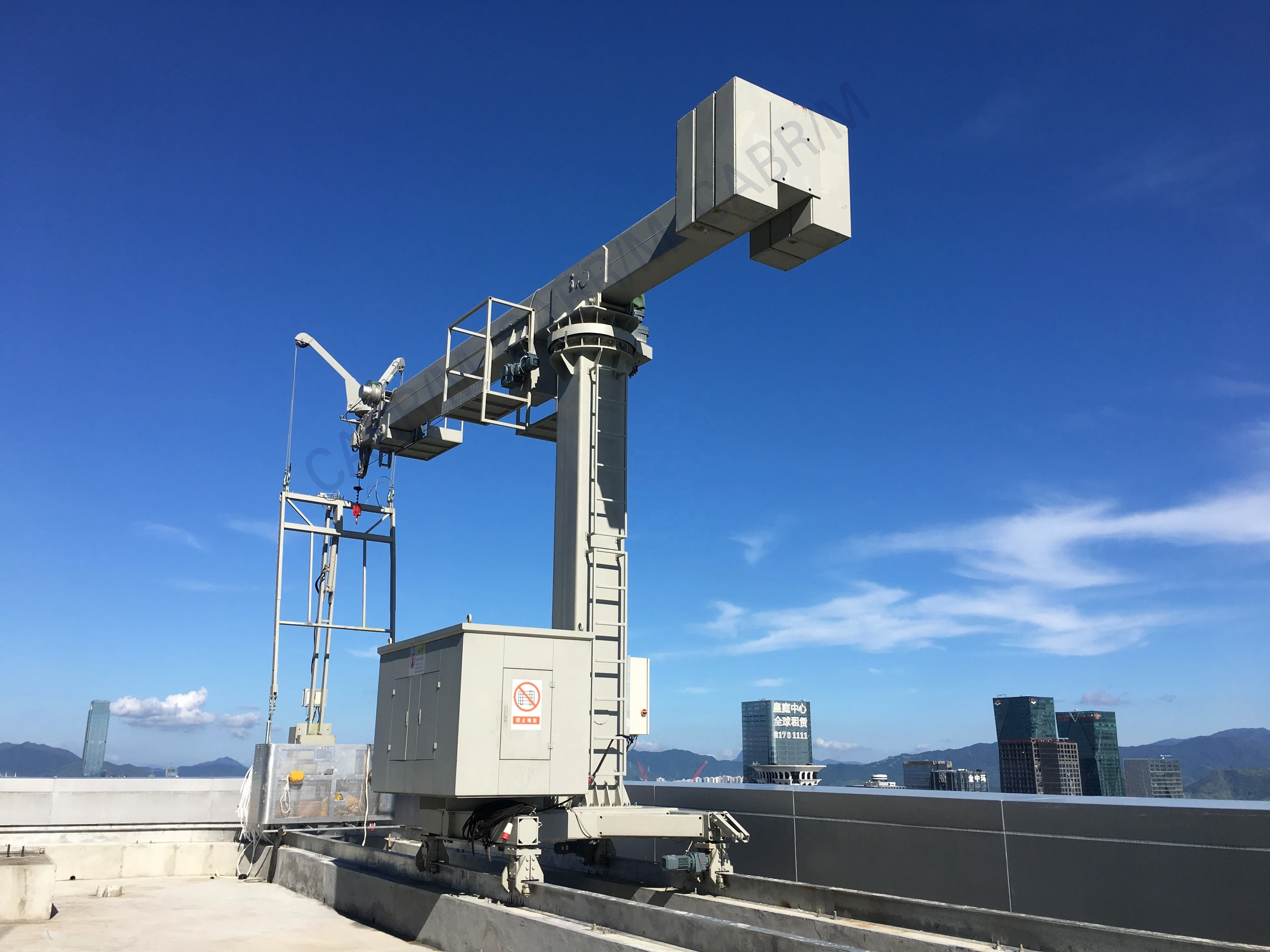 BMU Building Maintenance Unit - Efficient Window Cleaning