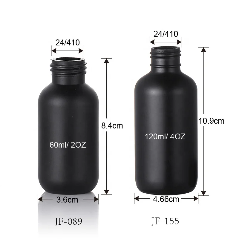 Black Mist Sprayer Plastic Bottle 100ml Cosmetics Packaging Hair Matte Fine Mist Spray Bottles ...