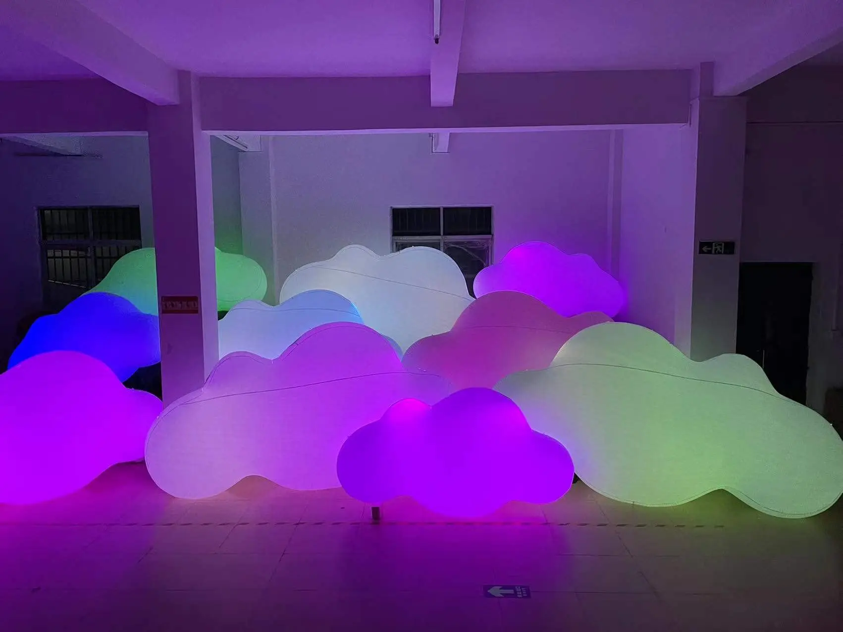 Customized Advertising Large Hanging Decor Ceiling air Balloon Cloud ...