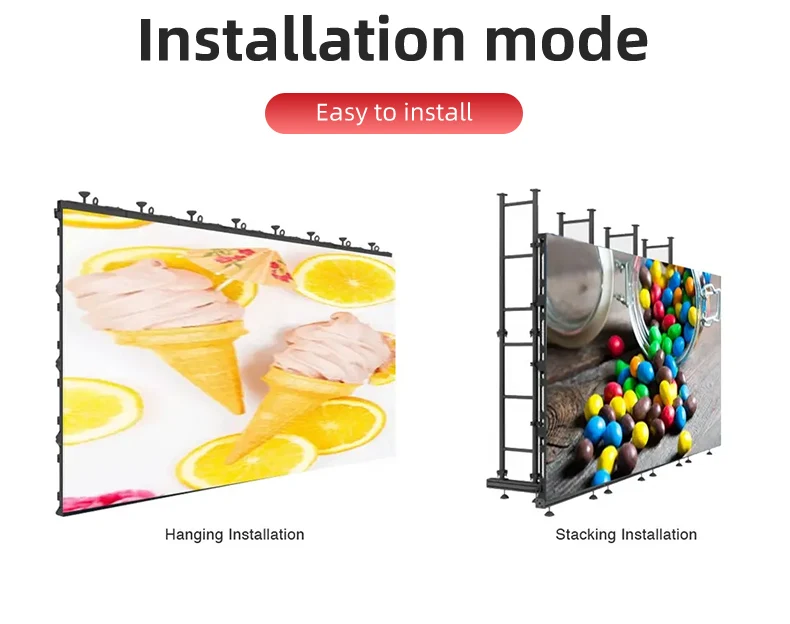 500x500mm Banquet Hall Backdrop - Portable LED Video Wall