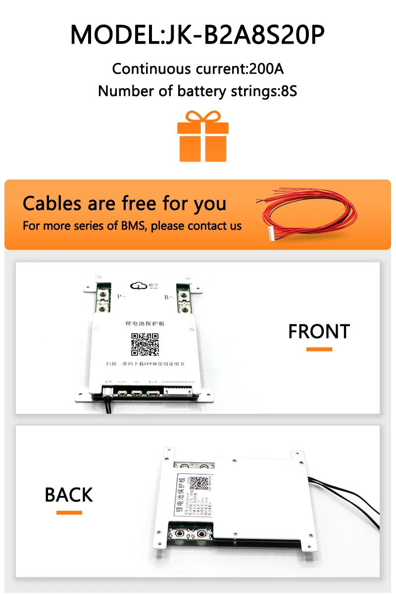 JK Active Balance LTO Li-ion Lifepo4 BMS 3s 4s 7s 8s 10s 14s 16s 12v 24v 36v 48v 72v 40a 100a ...