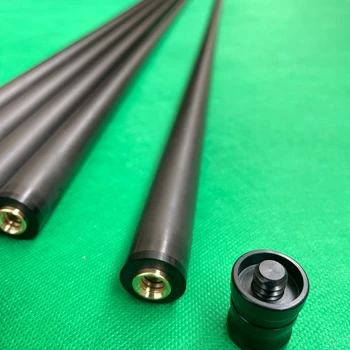 Ultra Low Deflection Carbon Fiber Pool Cue Shafts 12.4mm Protaper Cue ...