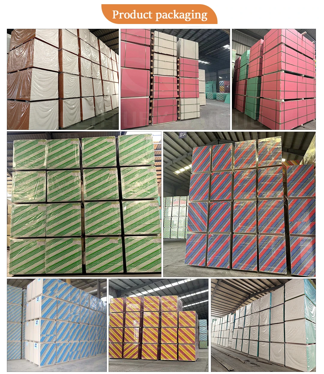 Customizable Gypsum Board Paper Wall Cladding Panel for Office ...