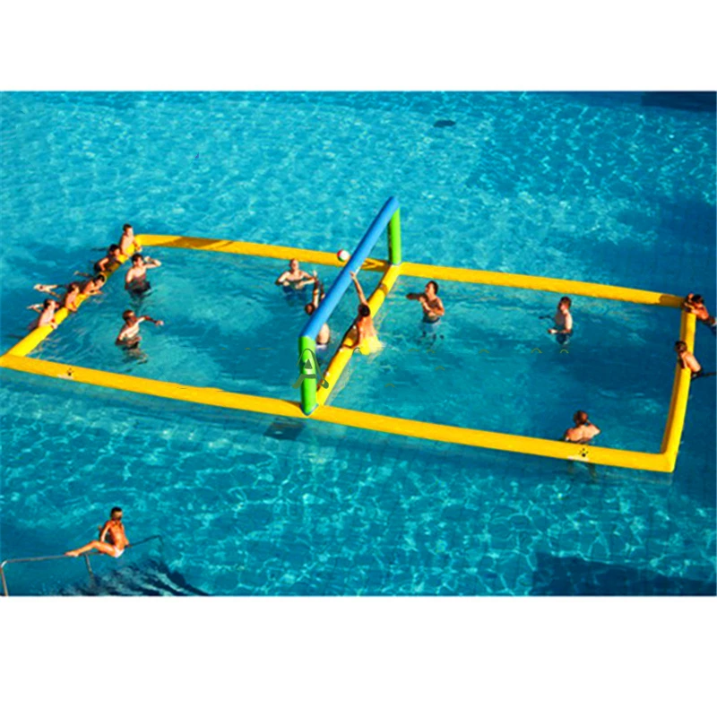 Floating Water Sport Inflatable Aqua Volleyball Court With Factory ...