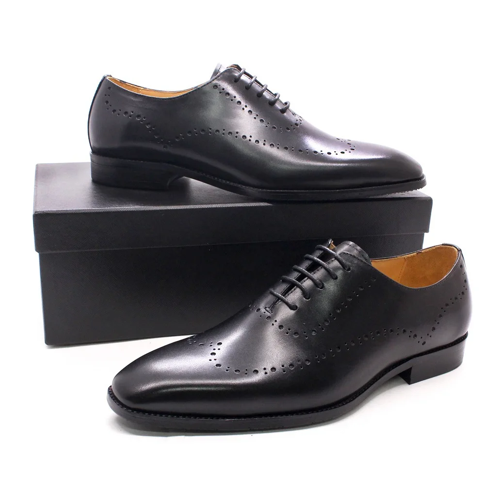 Sh12508a Square Toe Formal Shoes Men Black Shoes 2024 Chaussure ...