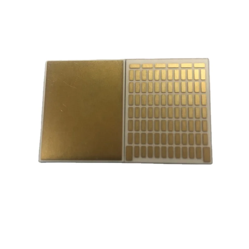 Dbc Al2o3/aln Ceramic Substrate With Nickel And Gold Plating - Buy Dbc ...